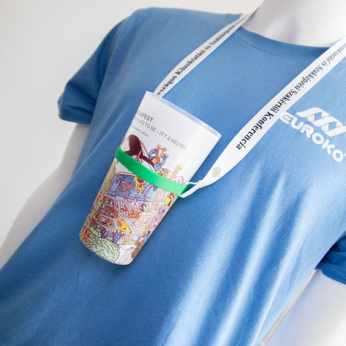 Lanyard mit Becherhalter | www.euroko24.de
