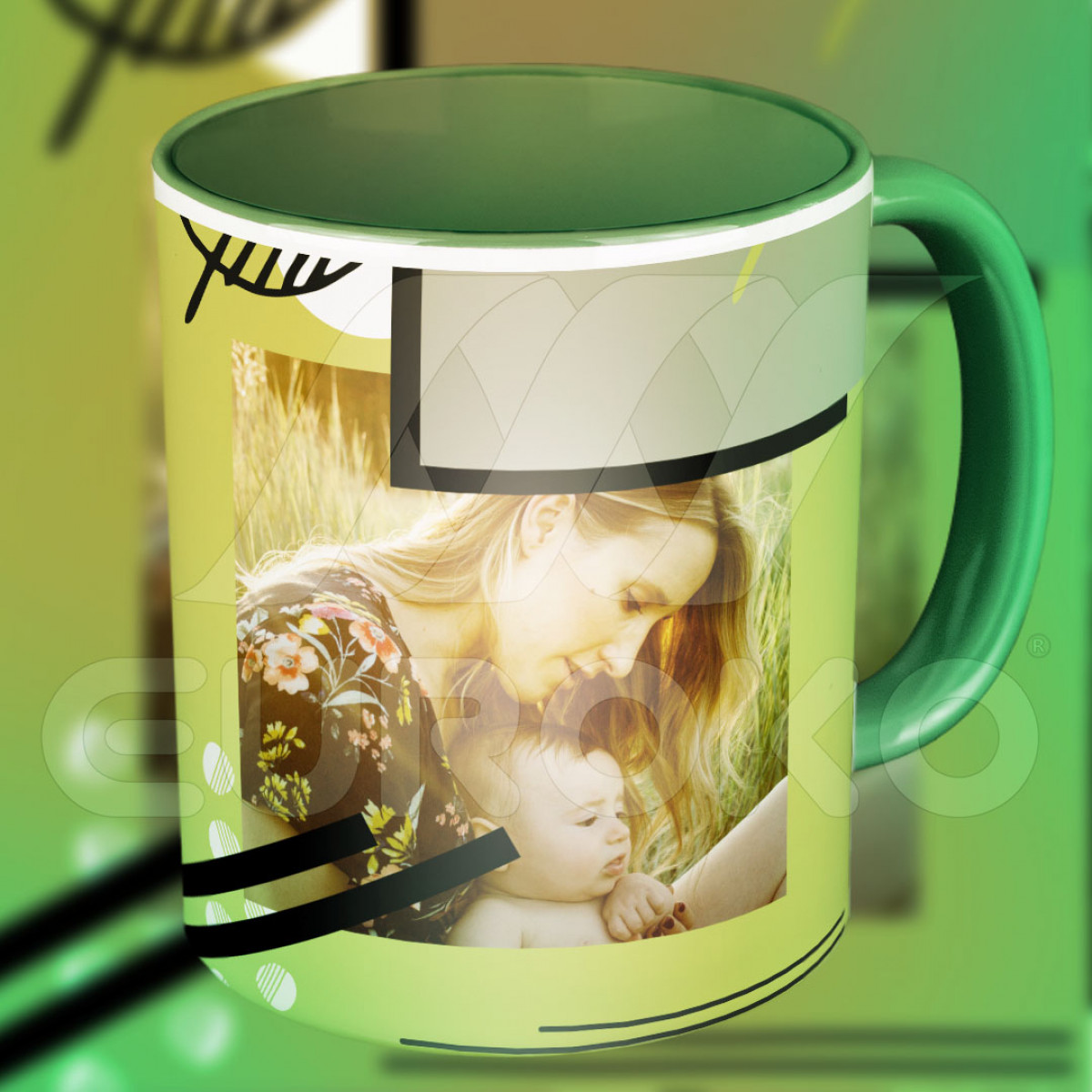 Tasse selbst gestalten | www.euroko24.de